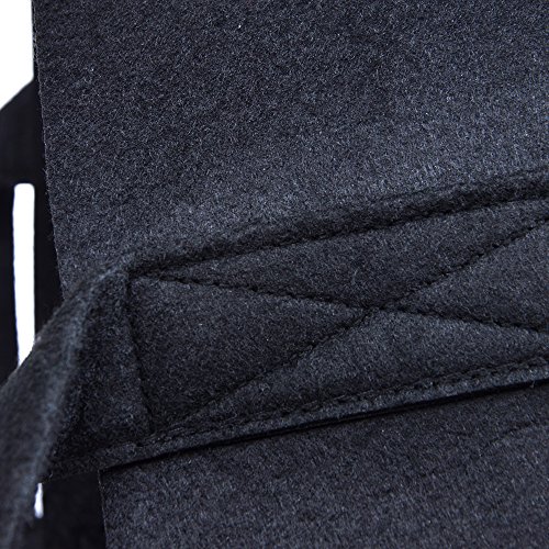 Ming Wei Garden Plant Bags / 6-Packs 5 Gallon Grow Bags/Aeration Fabric Pots/Handles (Black)