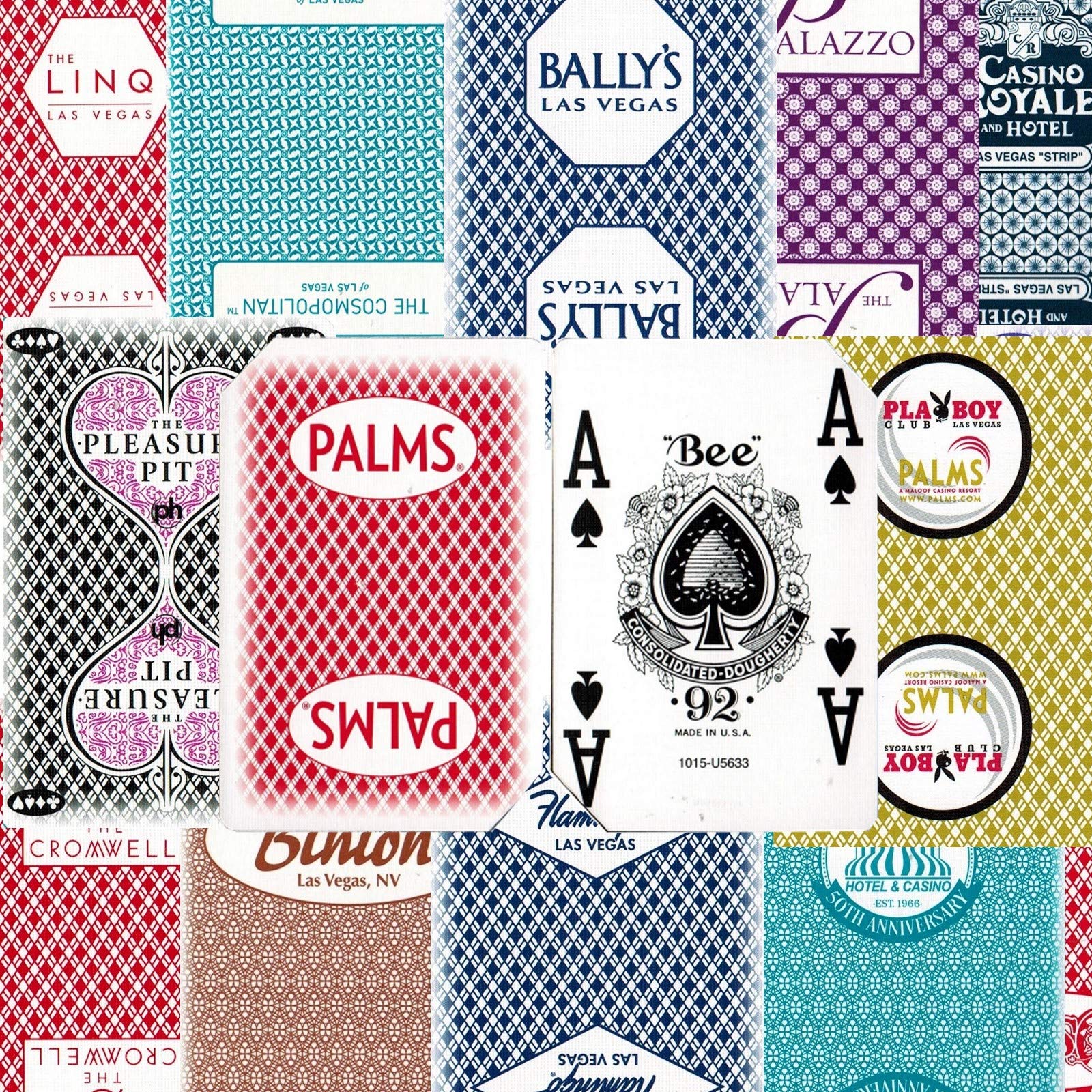 Cyber-Deals Craps & Texas Hold'em Poker Layout 2-Sided Reversible Premium Felt 6ft x 3ft with Authentic Las VegasNevada Casino Table-Played Dice & Cards, Plus Storage Pouch (Las Vegas Only)