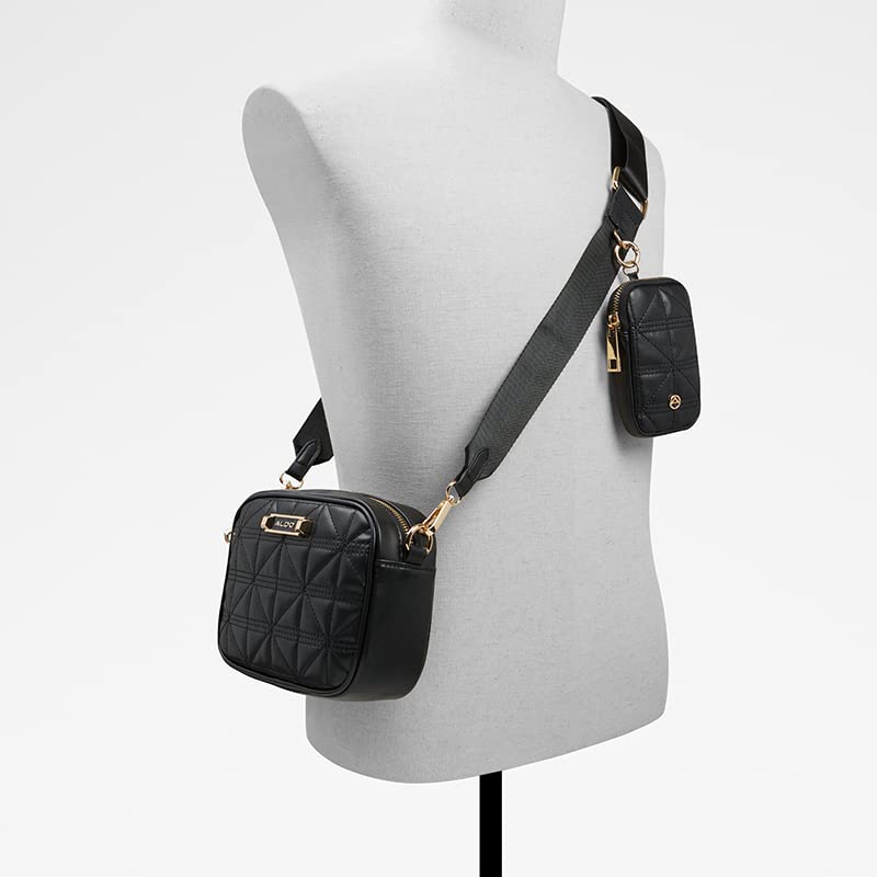 ALDO Women's Halaberyn Crossbody Bag, Black
