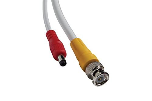 Lorex RG59 Power Accessory Cable, High Performance BNC Video Cable for Security Camera Systems, for Analog HD (CVI/TVI/AHD/MPX) or Analog (CVBS) Surveillance System, 120 feet (36m)