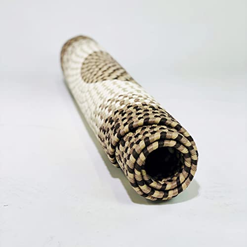 Colonial Mills Marin Braided Rug, 4x6, Sand