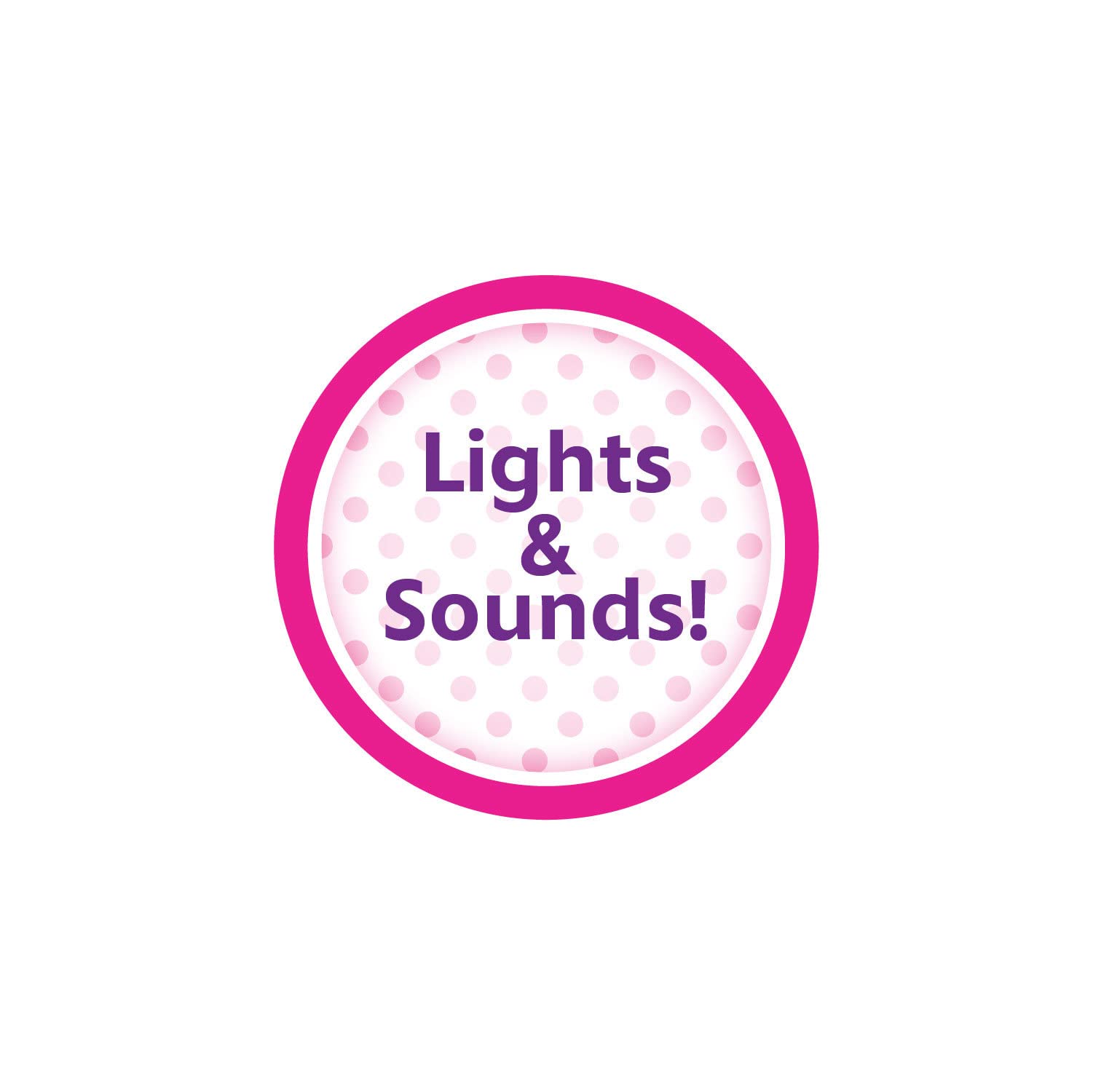 Disney Junior Minnie Mouse Sparkle 'N Clean Play Vacuum with Lights and Sounds, Pretend Play, Officially Licensed Kids Toys for Ages 3 Up by Just Play
