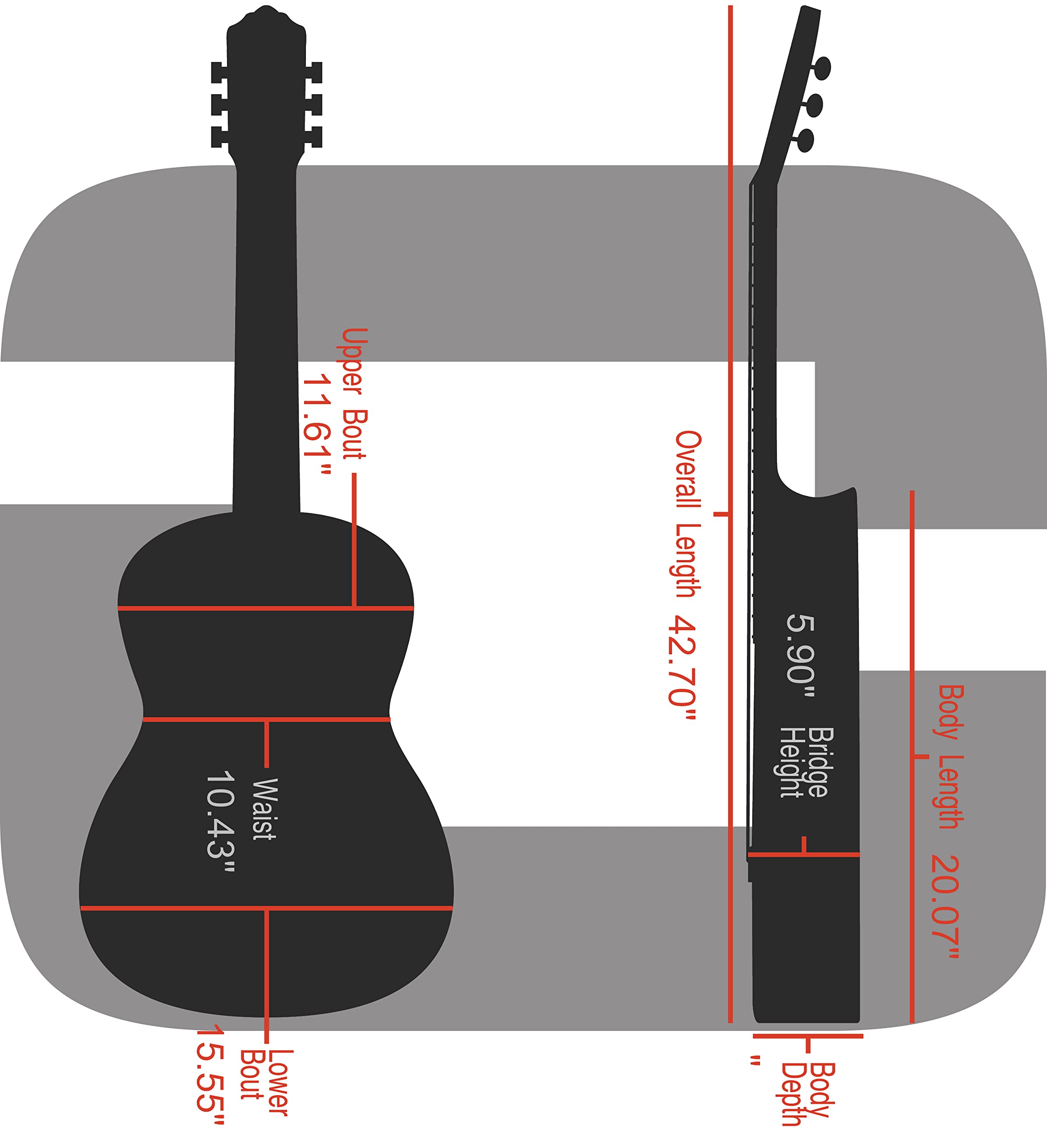 Crossrock Hard-Shell wood case for 11~12.5'' Openback Banjos with removable shoulder straps-Tweed(CRW700OBJTW)