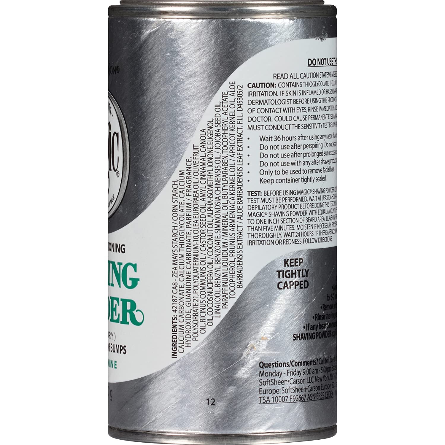 Magic Platinum Shaving Powder 4.5oz. Skin Conditioning (3 Pack)