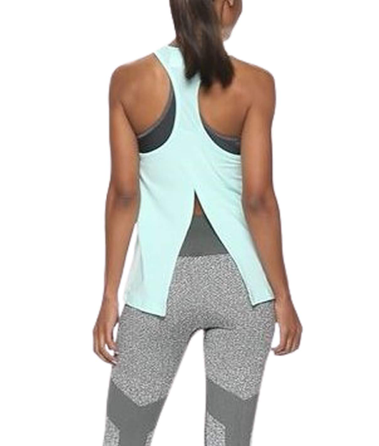 adidas Womens Fitness Running Tank Top Green XL