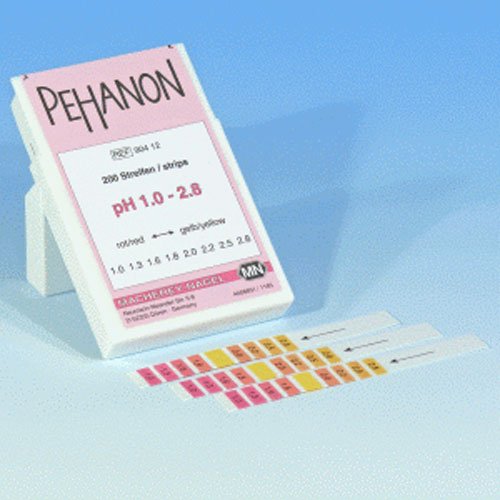 Macherey-Nagel, 90412, Pehanon pH 1.0-2.8, Box of 200 Strip