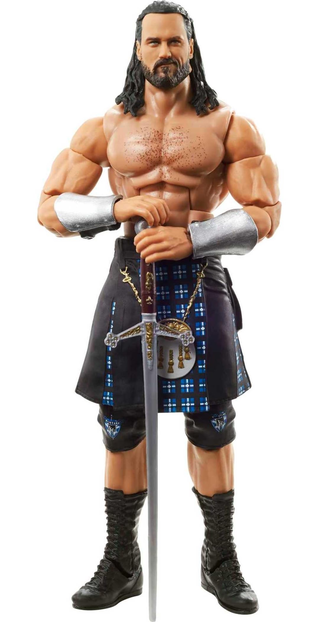 Mattel WWE Drew McIntyre Top Picks Elite Collection Action Figure with Accessories, 6-inch Posable Collectible Gift for WWE Fans Ages 8 Years Old & Up