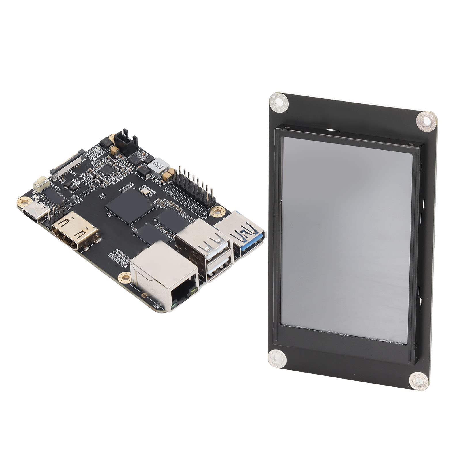 Acogedor MKS PI Control Board, Klipper Controlador Quad Core 64bits SOC Integrated Control Board Compatible with Raspberry Pi RasPi RPI(MKS PI‑TS35 LCD MKS PI Control Board)