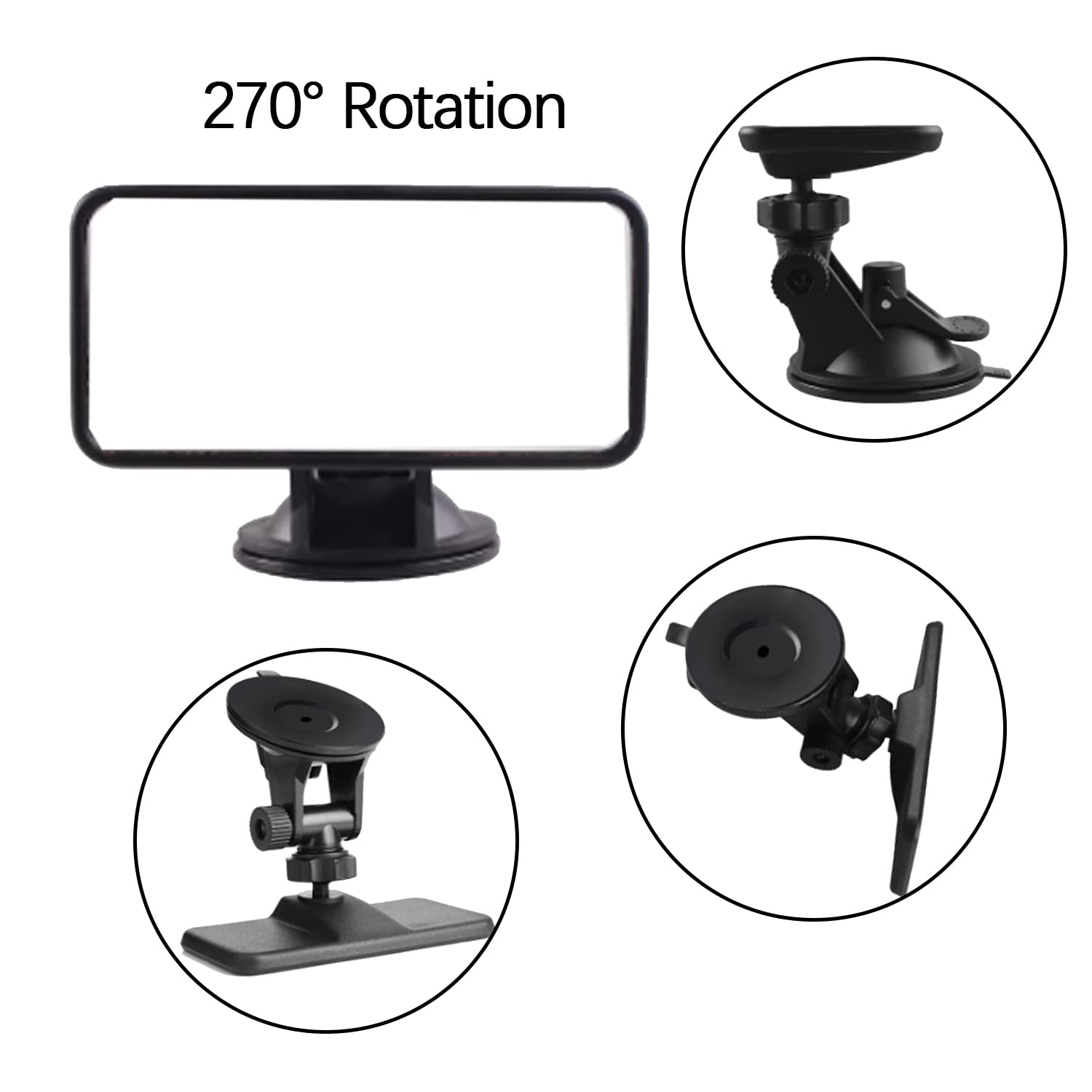 Baby Car Mirror 2 pack, Baby Mirror for Car Suction Cup Forward Facing Infant Mirror 360 °Adjustable Car Seat Mirror for Baby Rear Facing