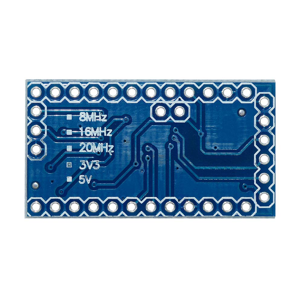 diymore 5pcs Pro Mini ATmega328P 3.3V 8M Module Board with Crystal Oscillator Pins Replace ATmega128