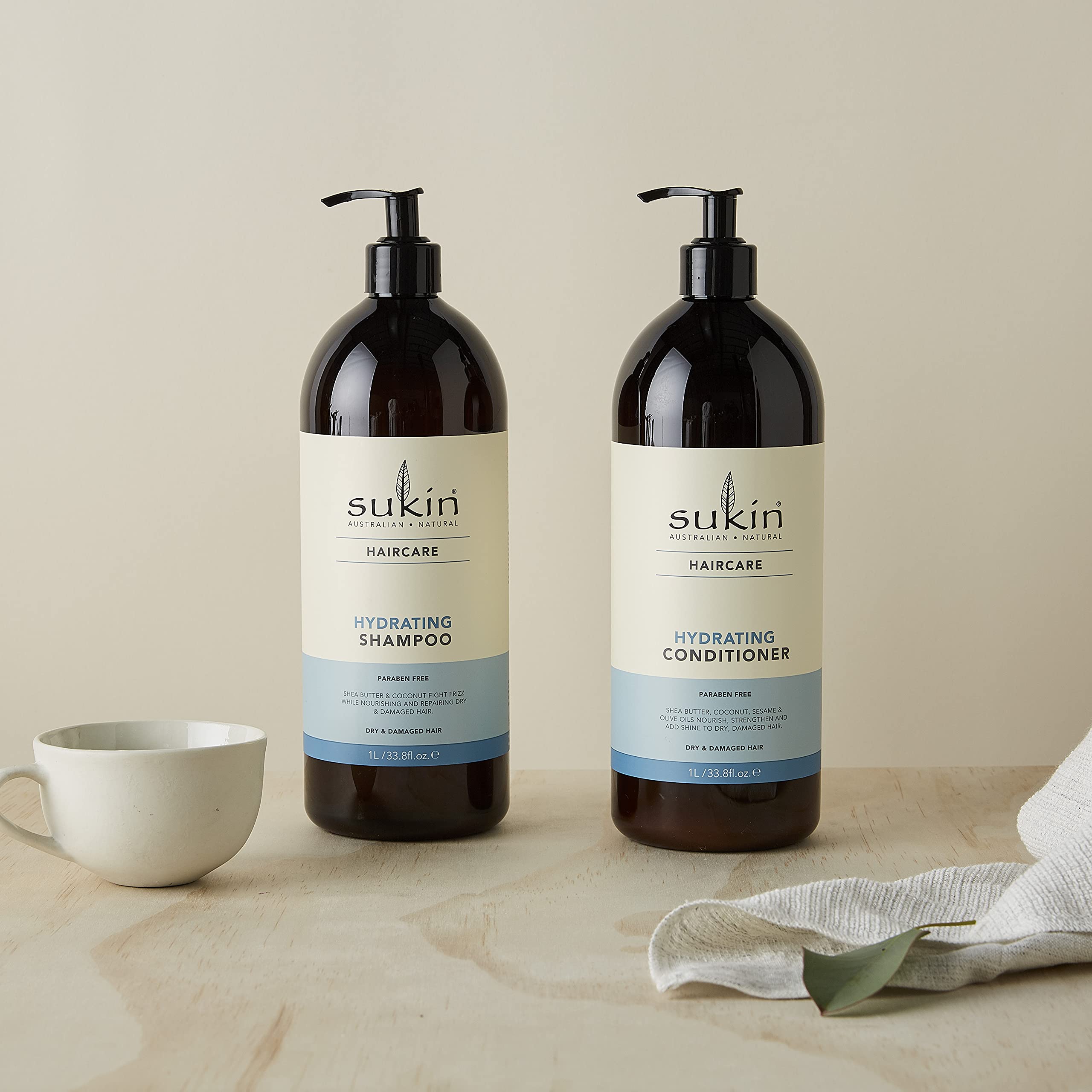 Sukin Haircare Hydrating Conditioner, 33.82 Ounce