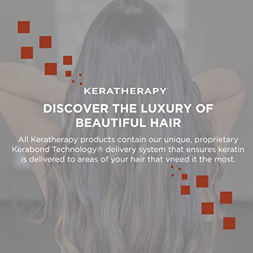 KERATHERAPY Keratin Infused Color Protect Shampoo, 33.8 fl. oz., 1000 ml - Gluten Free Color Protecting Shampoo for Color Treated Hair with Kerabond Technology, Red Raspberry Oil, Omega 3 & 6