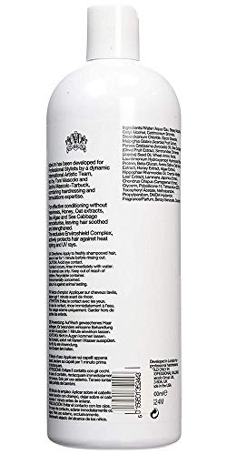 Label.m Honey and Oat Conditioner for Dry, Dehydrated Hair 33.8 Oz (1000 ml).