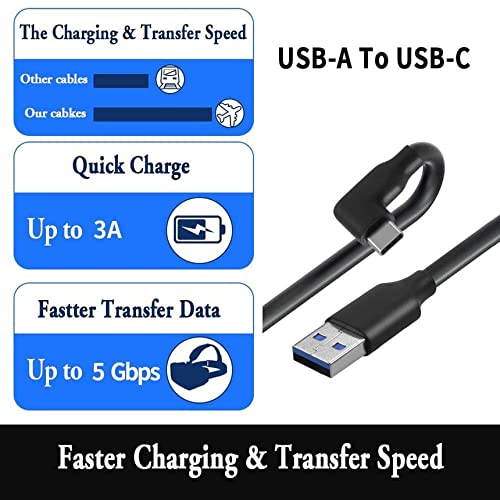 Do not apply 3 Meters Compatible for Oculus Quest2 Sturdy Link Cable High SPE