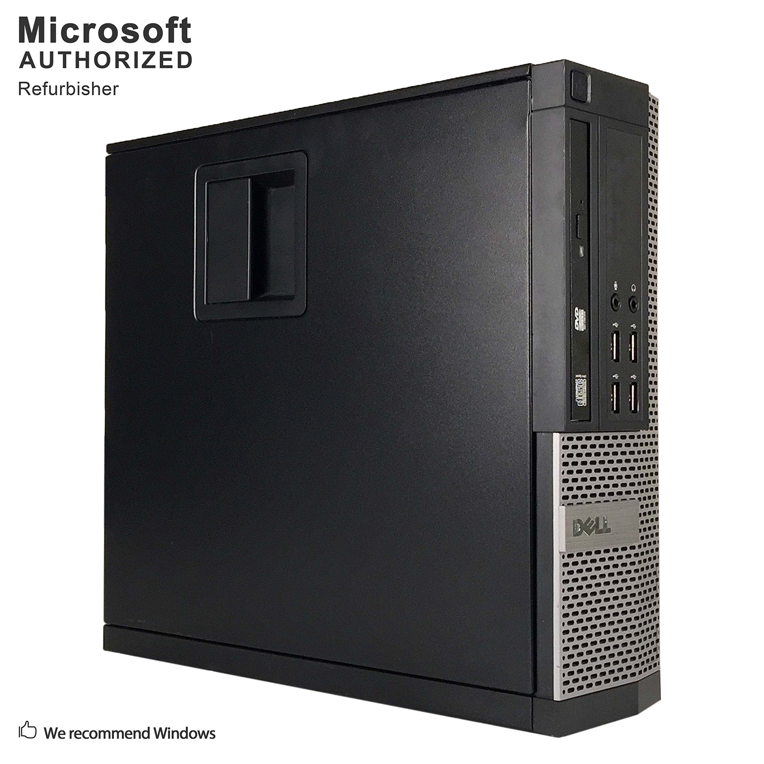 Dell 790 OptiPlex Small Form Factor Desktop PC - Intel Core i5-2400 3.1GHz, 8GB Ram, 240GB SSD, Windows 10 (Renewed)
