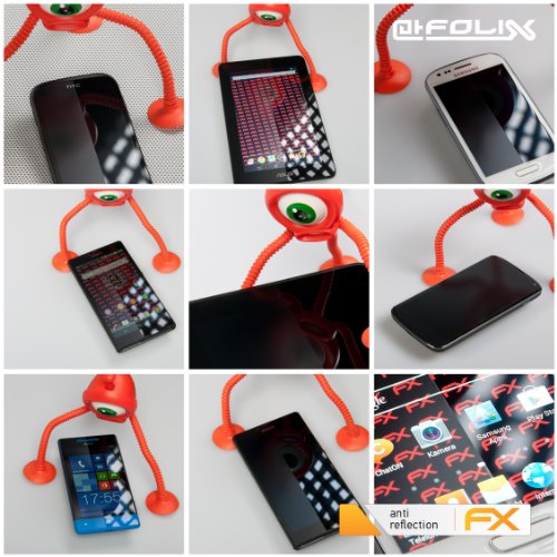 atFoliX Screen Protector compatible with Nextbase 512GW Screen Protection Film, anti-reflective and shock-absorbing FX Protector Film (3X)