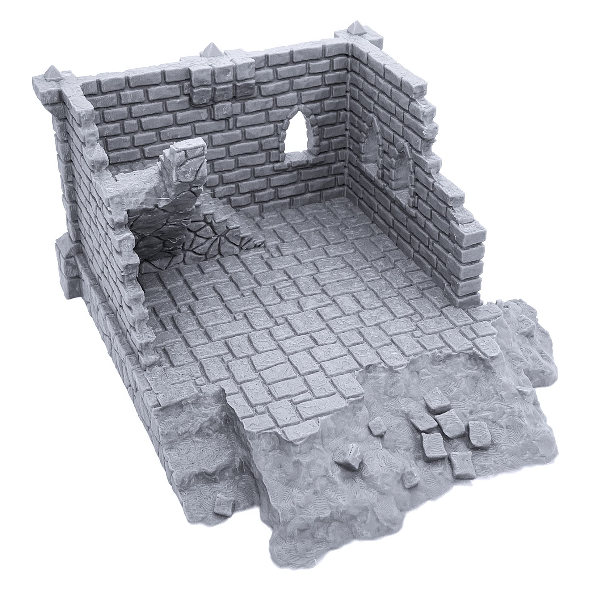 EnderToys Ulvheim Ruins by Terrain4Print (Set B), 3D Printed Tabletop RPG Scenery and Wargame Terrain for 28mm Miniatures