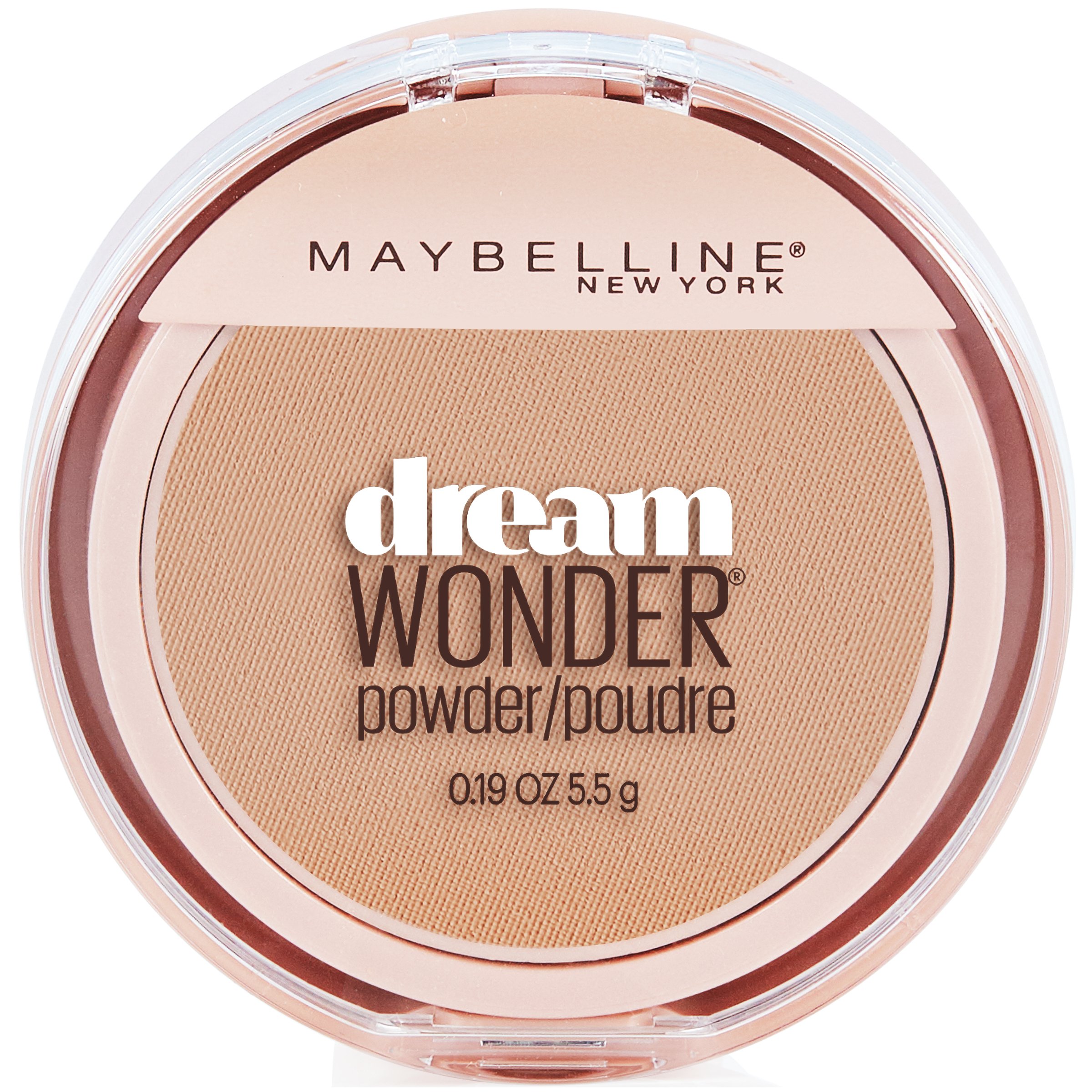Maybelline New York Dream Wonder Powder Makeup, Natural Beige, 0.19 oz.