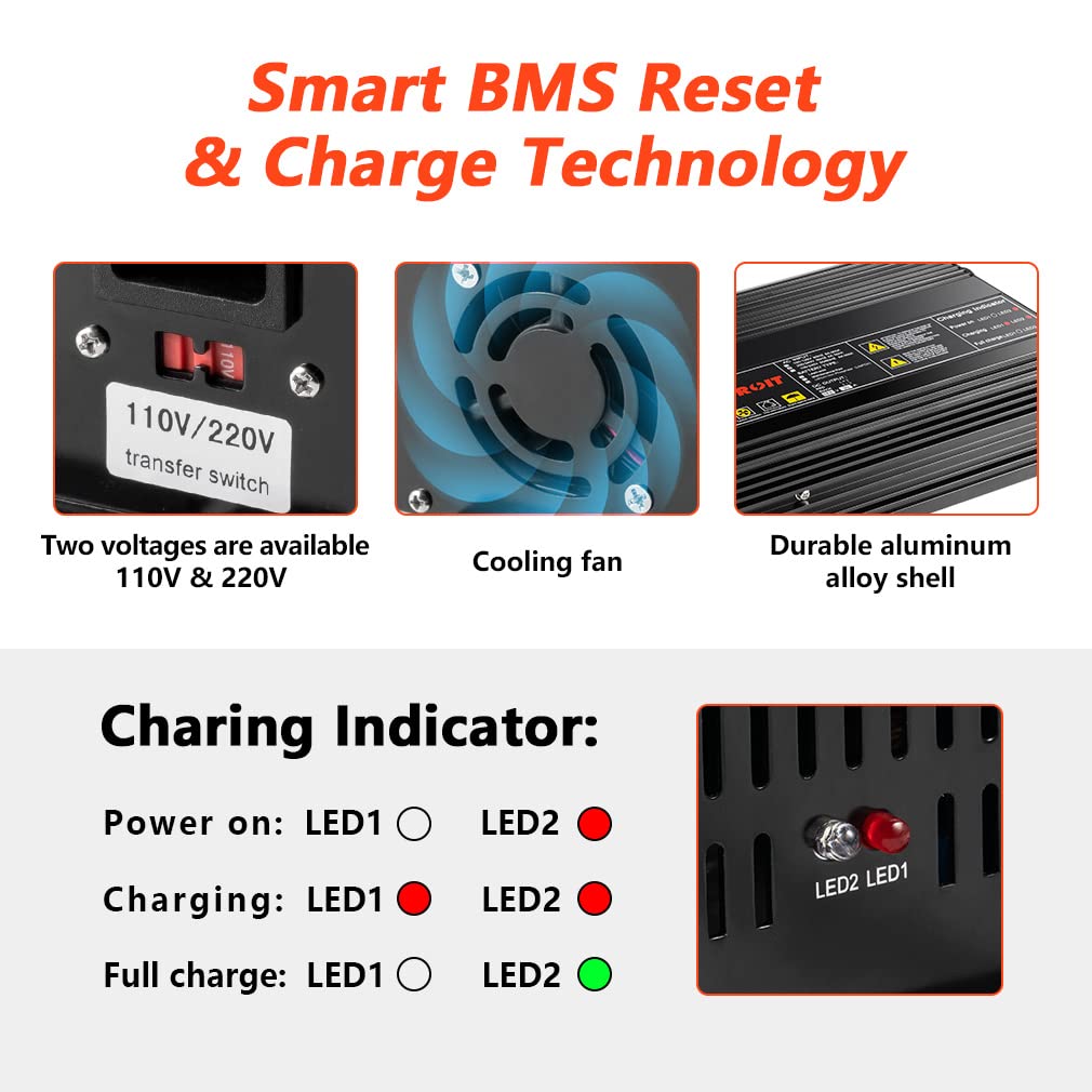 Ardroit LifePO4 Battery Charger (14.6V 30A)
