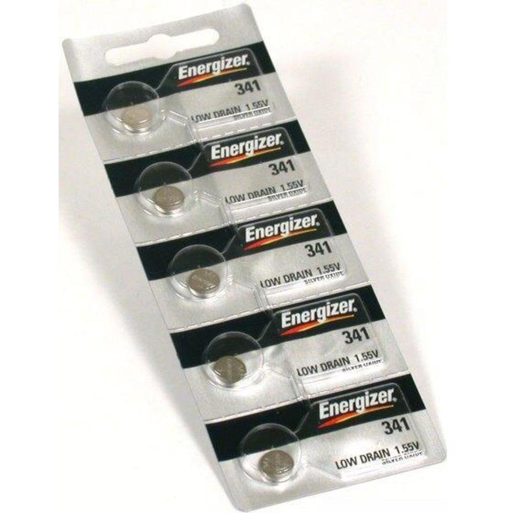 Energizer Watch Battery Button Cell 341 Pack of 5 Batteries