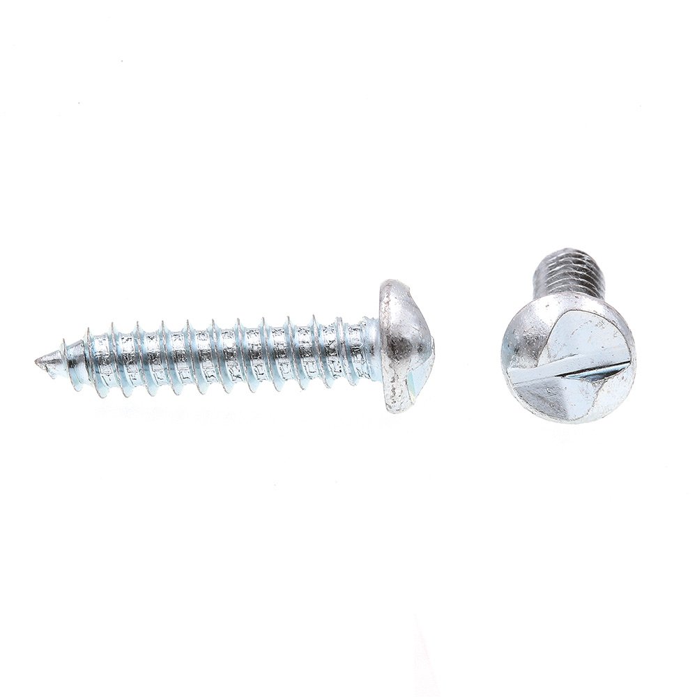 Prime-Line 9027891 Sheet Metal Screw, One Way, #12 X 1 in, Zinc Plated Steel, Pack of 100