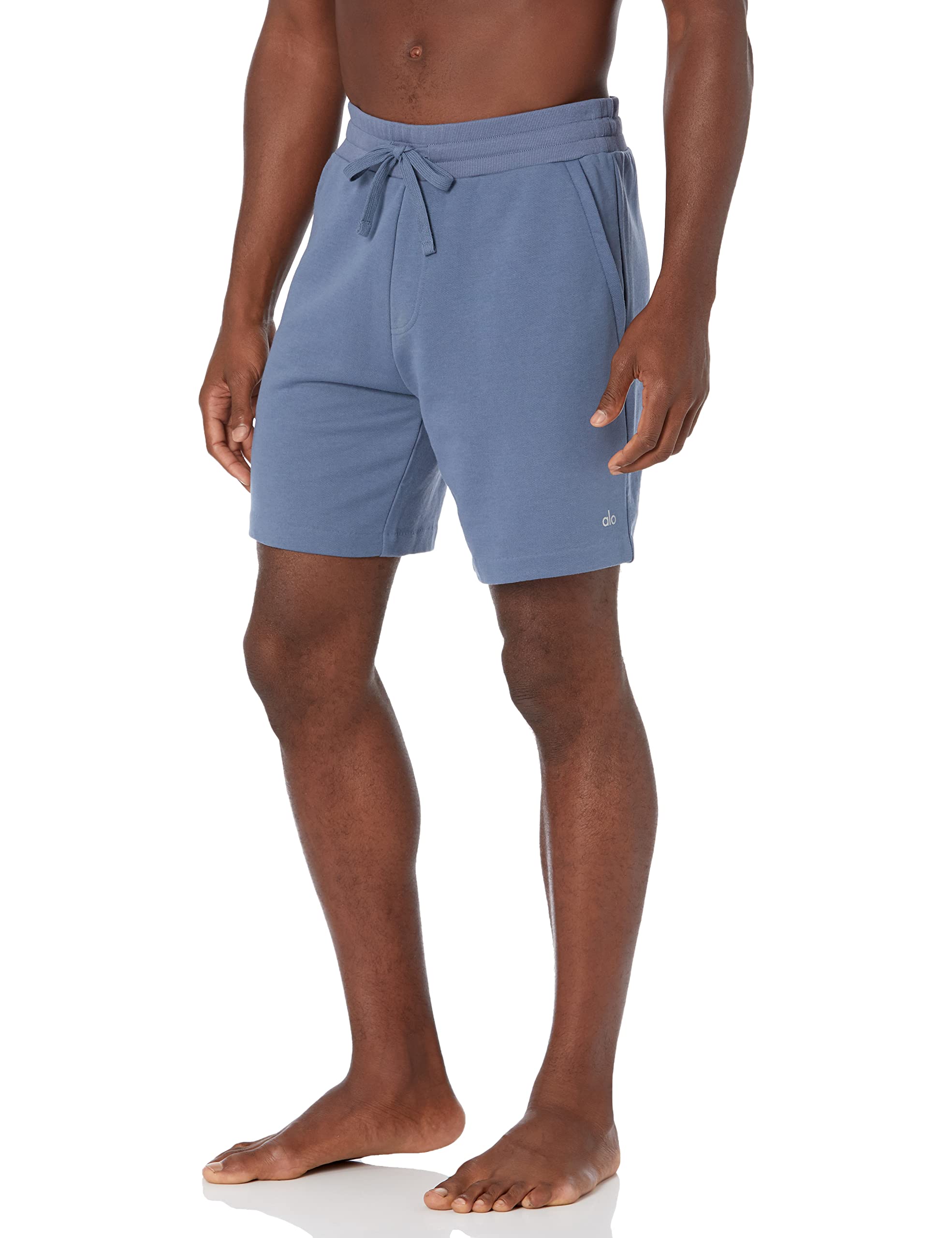 Alo Yoga mens Chill Shorts, Dusty Yellow, Large US