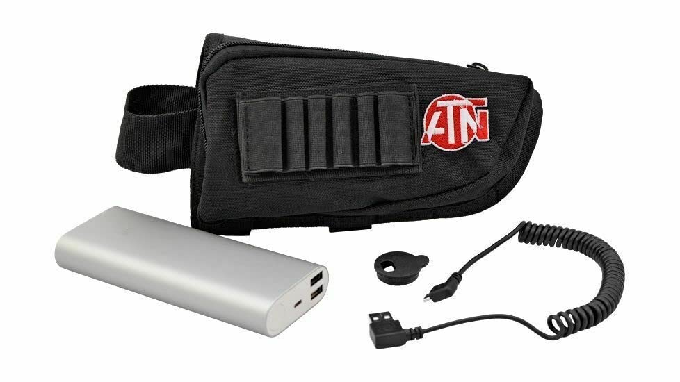 ATN Thor LT 160 4-8x Ultralight Thermal Riflescope with Weapon Kit Bundle (2 Items)
