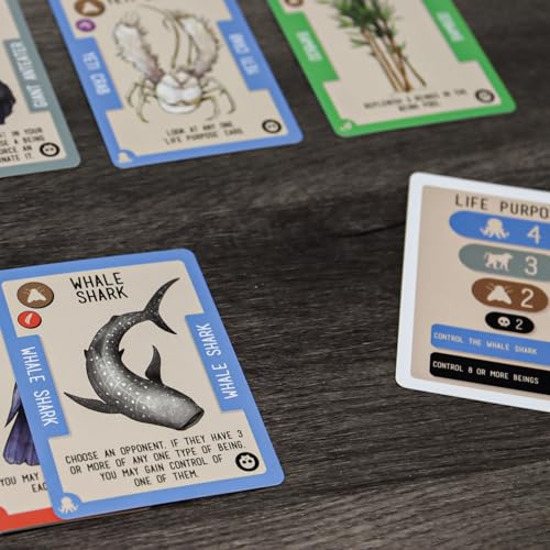 Doolittle Gaming Reincardnated A Turn-Based Deck Drafting Card Game - Strategy Party Game for 2-6 Players on Family Game Night