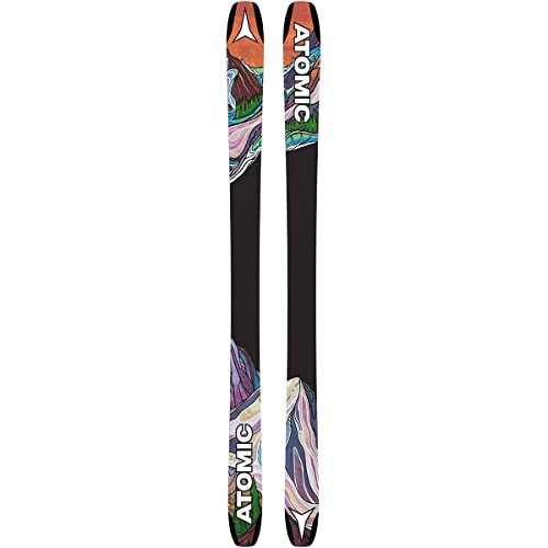 Atomic Bent 90 Skis Mens Sz 175cm Metallic Blue/Grey