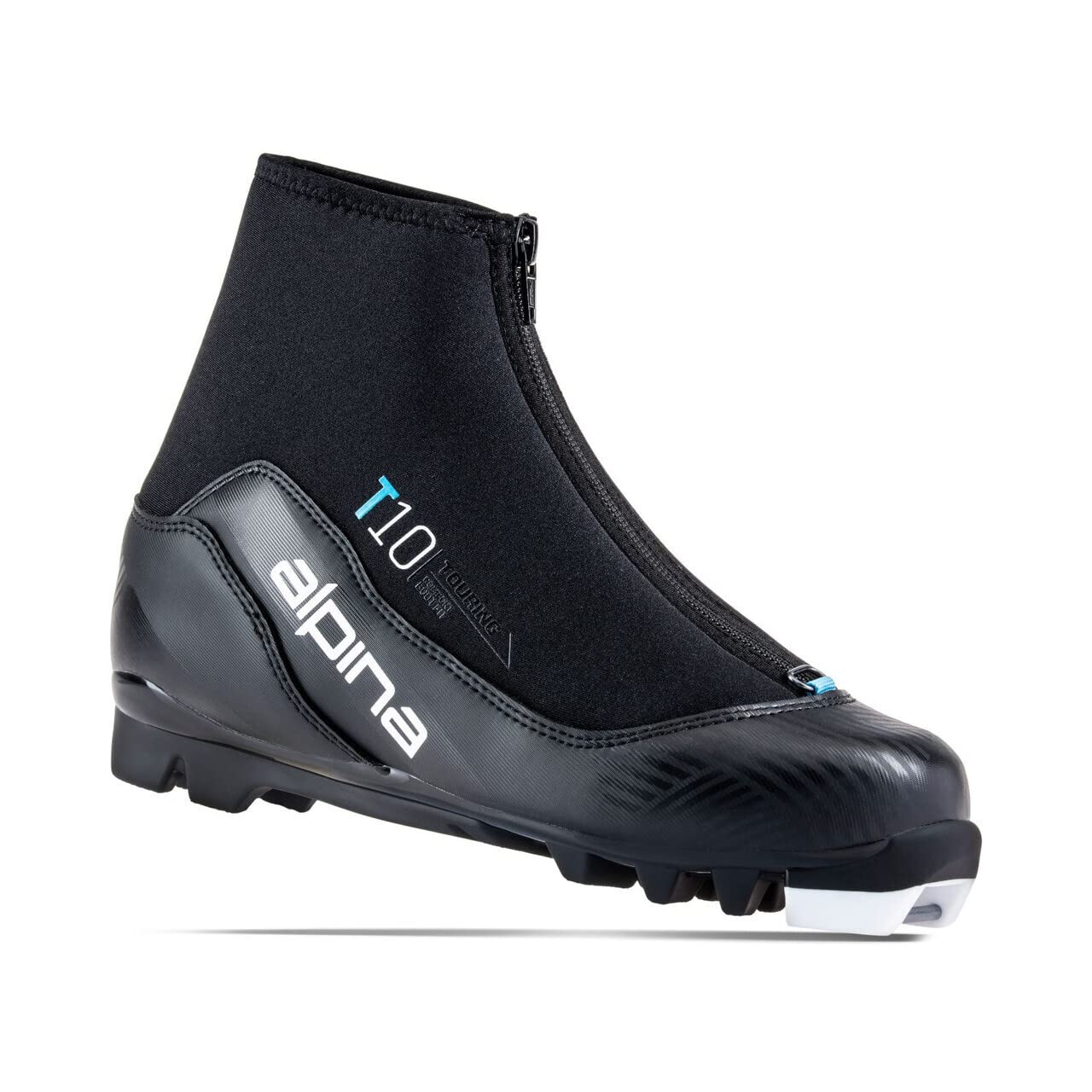 Alpina T10 Eve Cross Country Ski Boots 22/23 - Women's Black/Blue 40 EU, Black/White