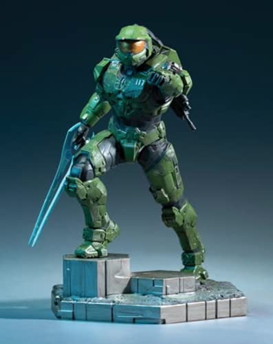 Dark Horse Halo Infinite: Master Chief with Grappleshot Statue, 10 inches
