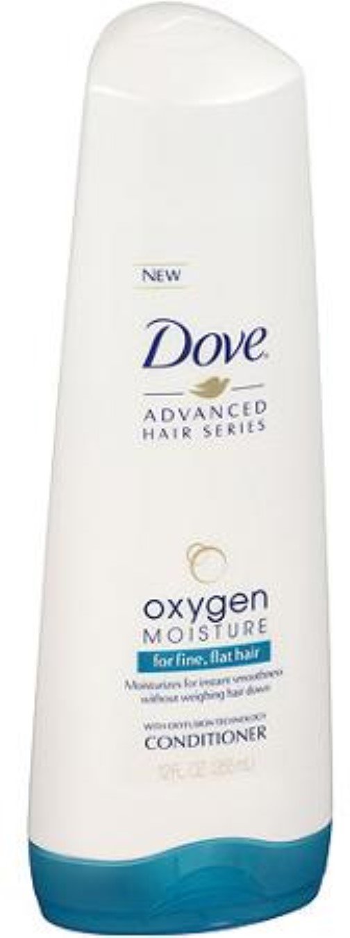 Dove Advanced Hair Series Oxygen Moisture Conditioner, 12 oz (Pack of 2)
