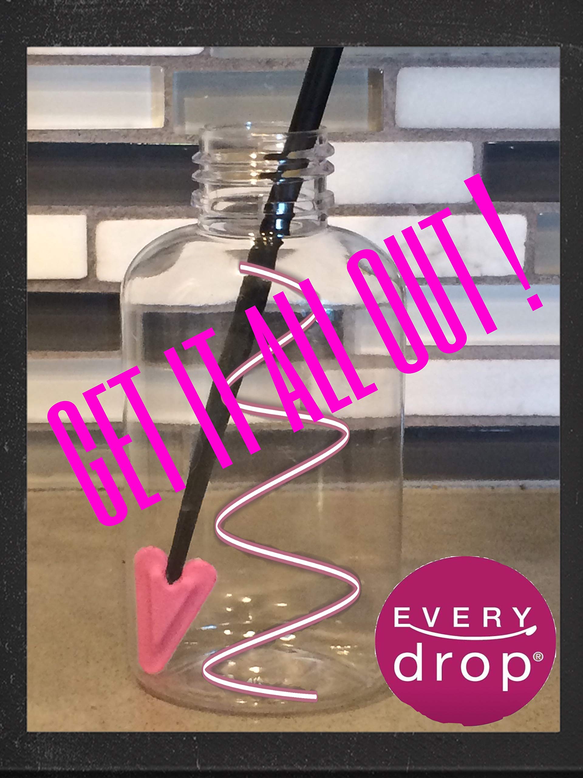 Every drop Beauty Spatula, Get Hard to Reach Beauty Products Out of Bottle, Washable and Reusable, 1 Spatula