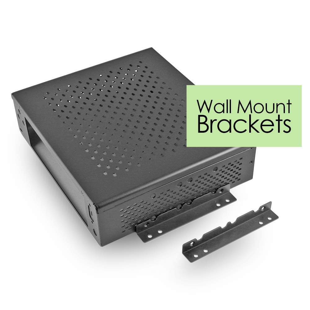 MITXPC MX500-USB3 Compact Mini-ITX Case, Fanless, USB 3.0, Wall & VESA Mount