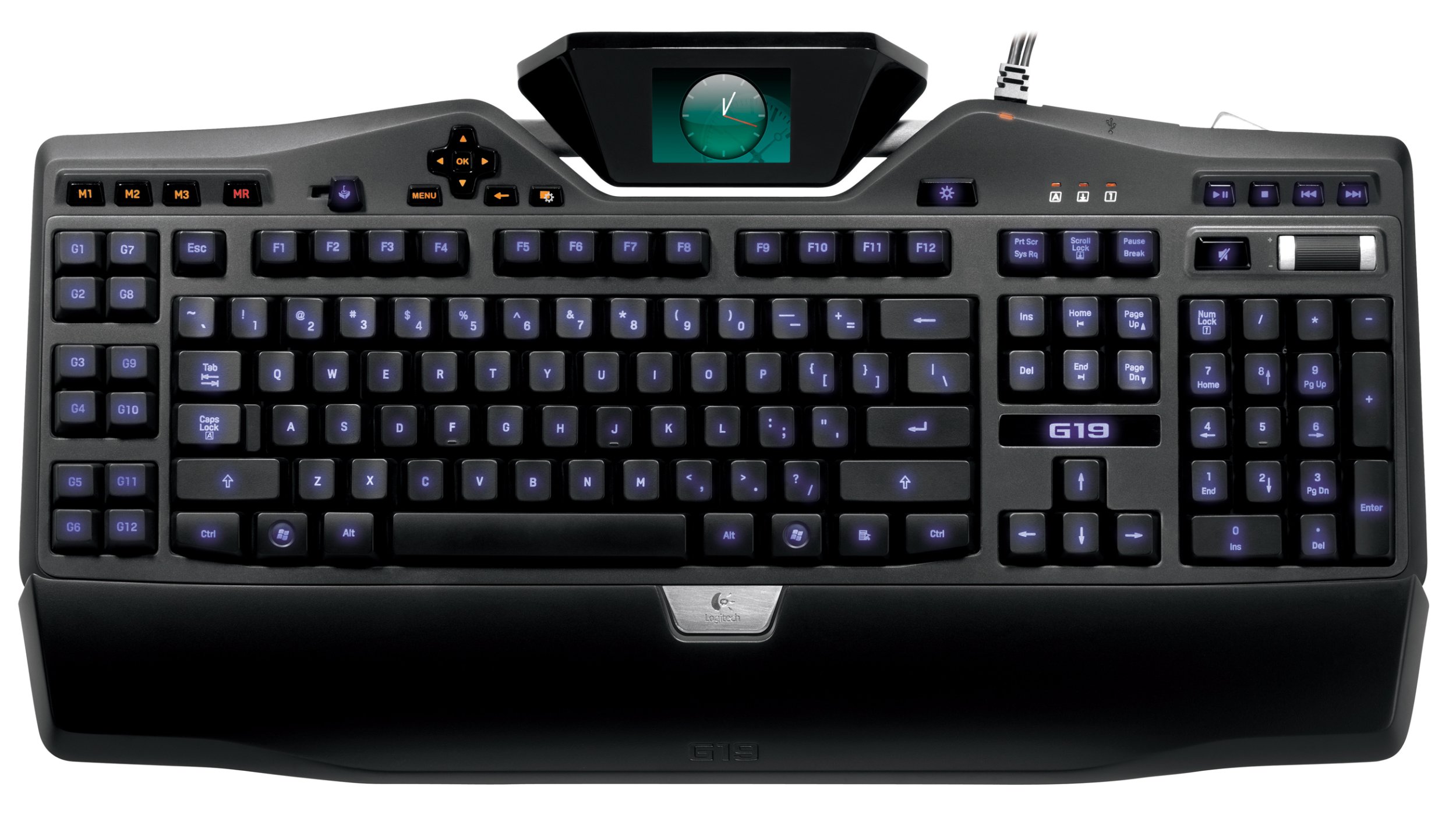 Logitech G19 Programmable Gaming Keyboard with Color Display