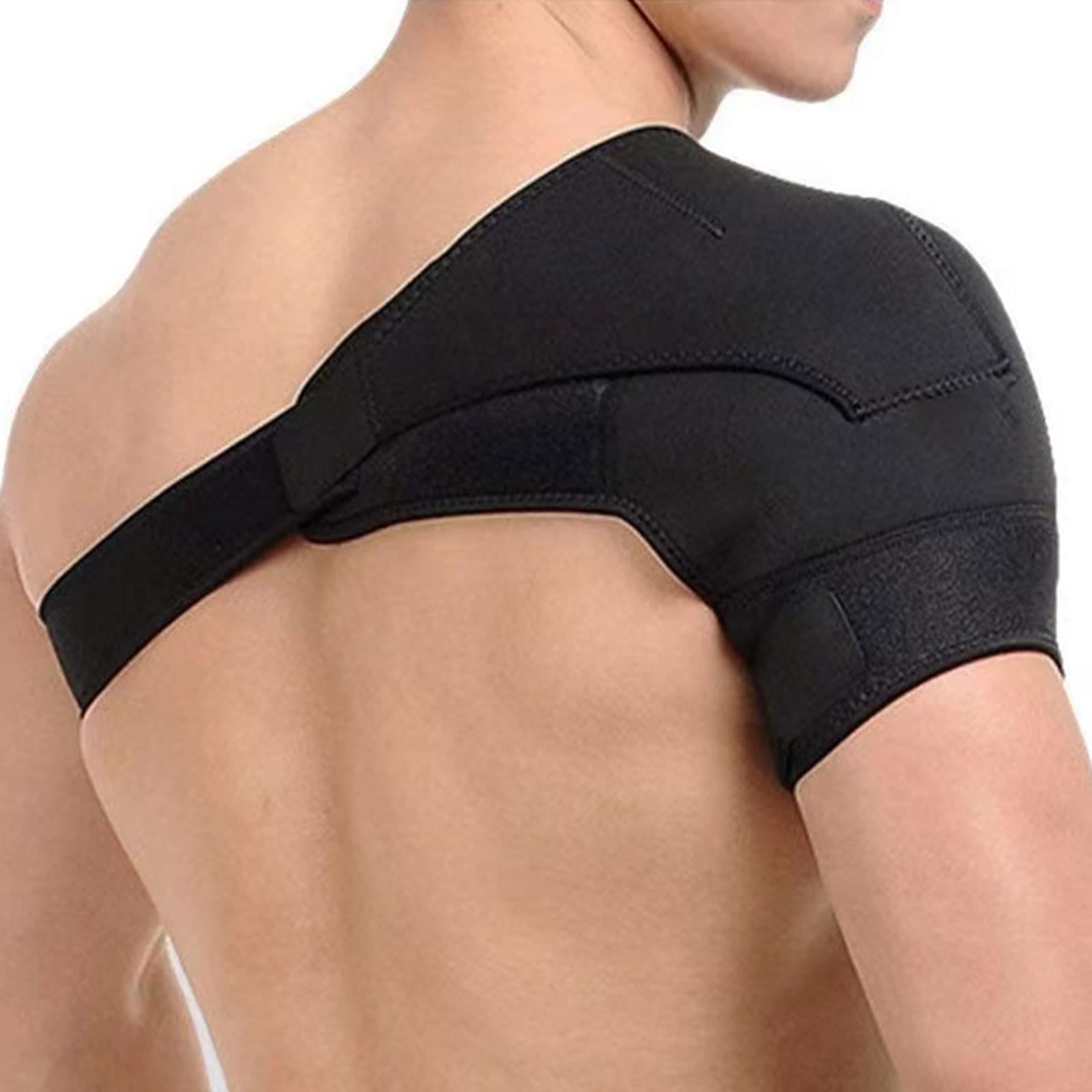 Adjustable Shoulder Brace-Rotator Cuff Support Brace, Shoulder Brace for Torn Rotator Cuff, Suitable for Rotator Cuff Injury, Shoulder Surgery, Swelling, Tendinitis, Frozen Shoulder, Biceps Tear