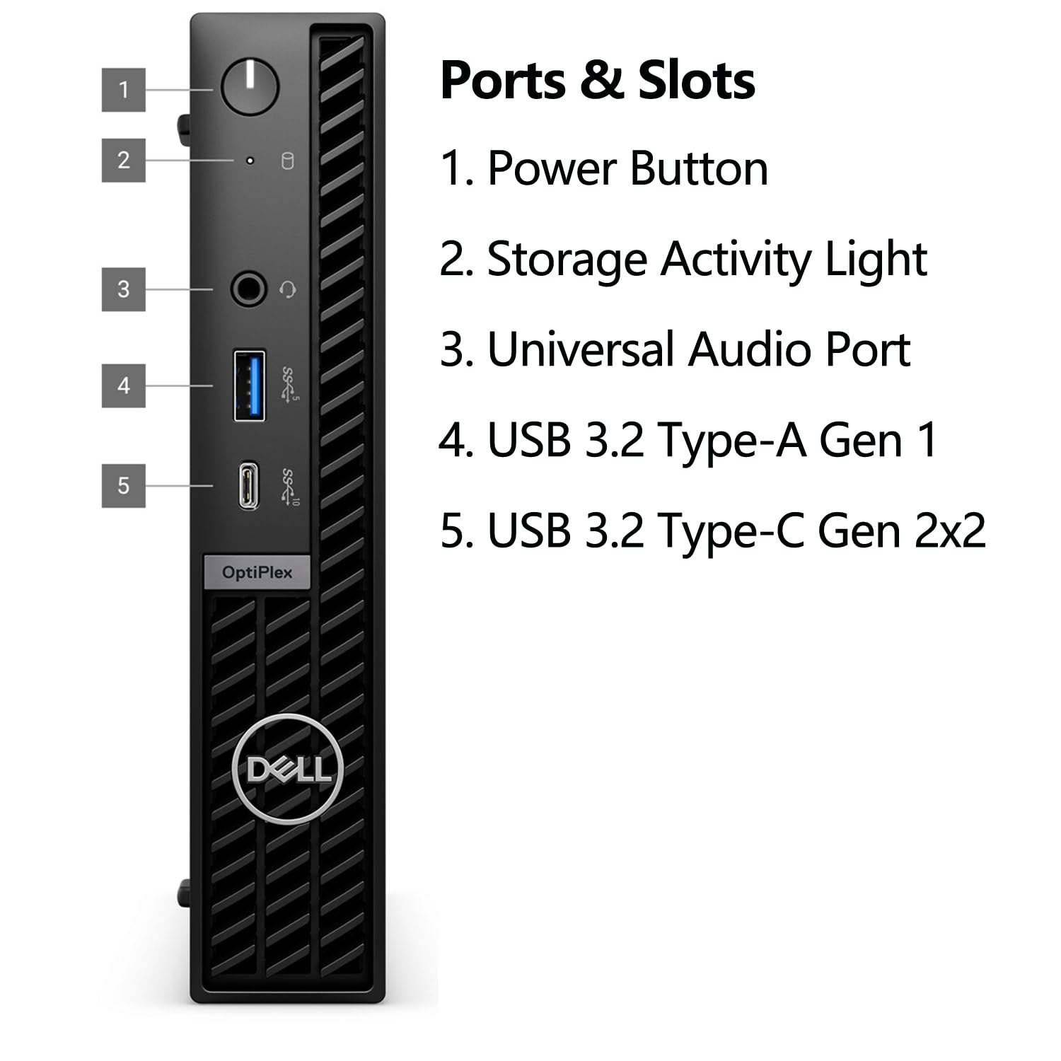 Dell Wyse D57GX 3030 Mini Desktop, 4 GB RAM, 16 GB Flash, Intel HD Graphics, Black