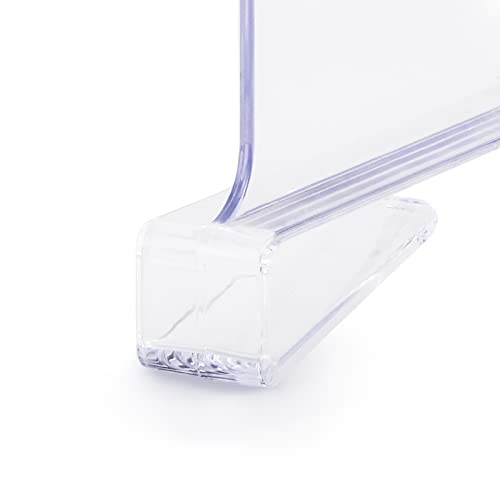 Shelf Dividers for Closet Organization β Premium Closet Shelf Dividers for Closet, Kitchen, Bedroom, Bathroom β Universal Closet Shelf Organizer for 0.4-0.95-inch Shelves β Practical Plastic Organizer