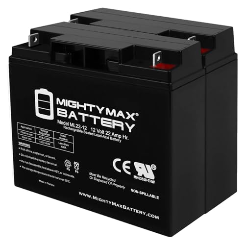 Mighty Max Battery ML22-12 - 12V 22AH Schumacher DSR ProSeries PSJ-2212 Jump Starter Booster Battery