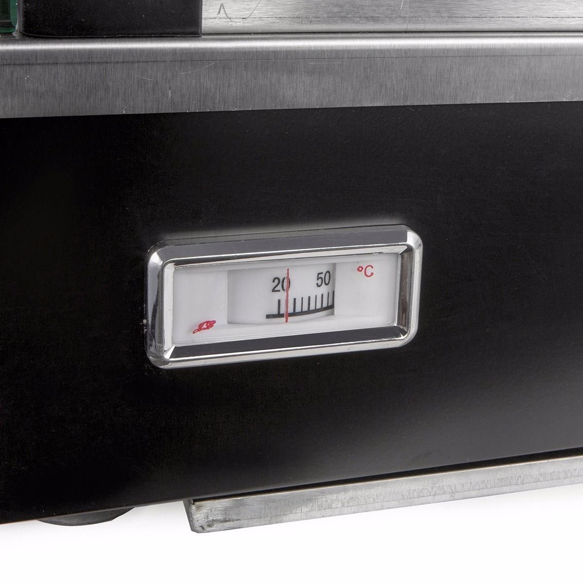 Barton 27 inch Commercial Food Warmer Countertop Pizza Warmer Display Warmer Patty Pastry Case for Buffet Restaurant 3-Tier Buffet, 1200W