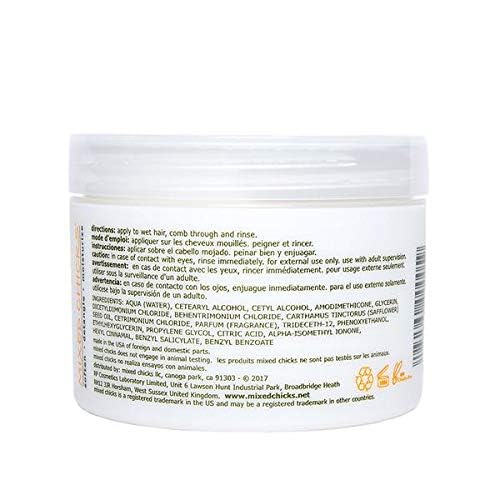 Mixed Chicks Quad Pack - Shampoo 10 fl. oz., Deep Conditioner, 8.0 fl. oz., Leave-In Conditioner, 10 fl. oz., Hair Silk, 1.7 fl. oz