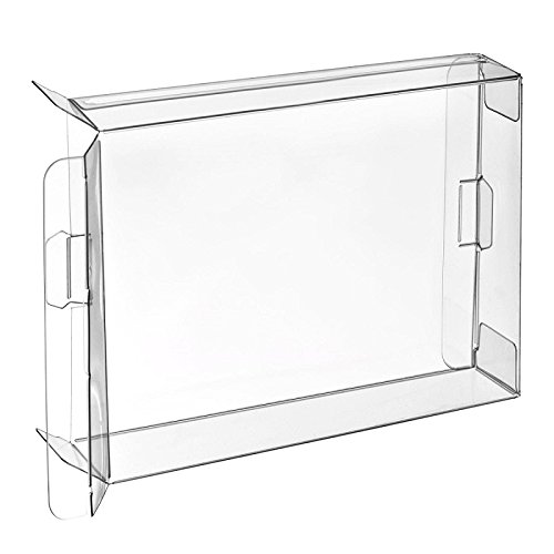 CHILDMORY 10Pcs Clear Protective Box Case Display Sleeve Protector for DS NDS Games Cartridge Box