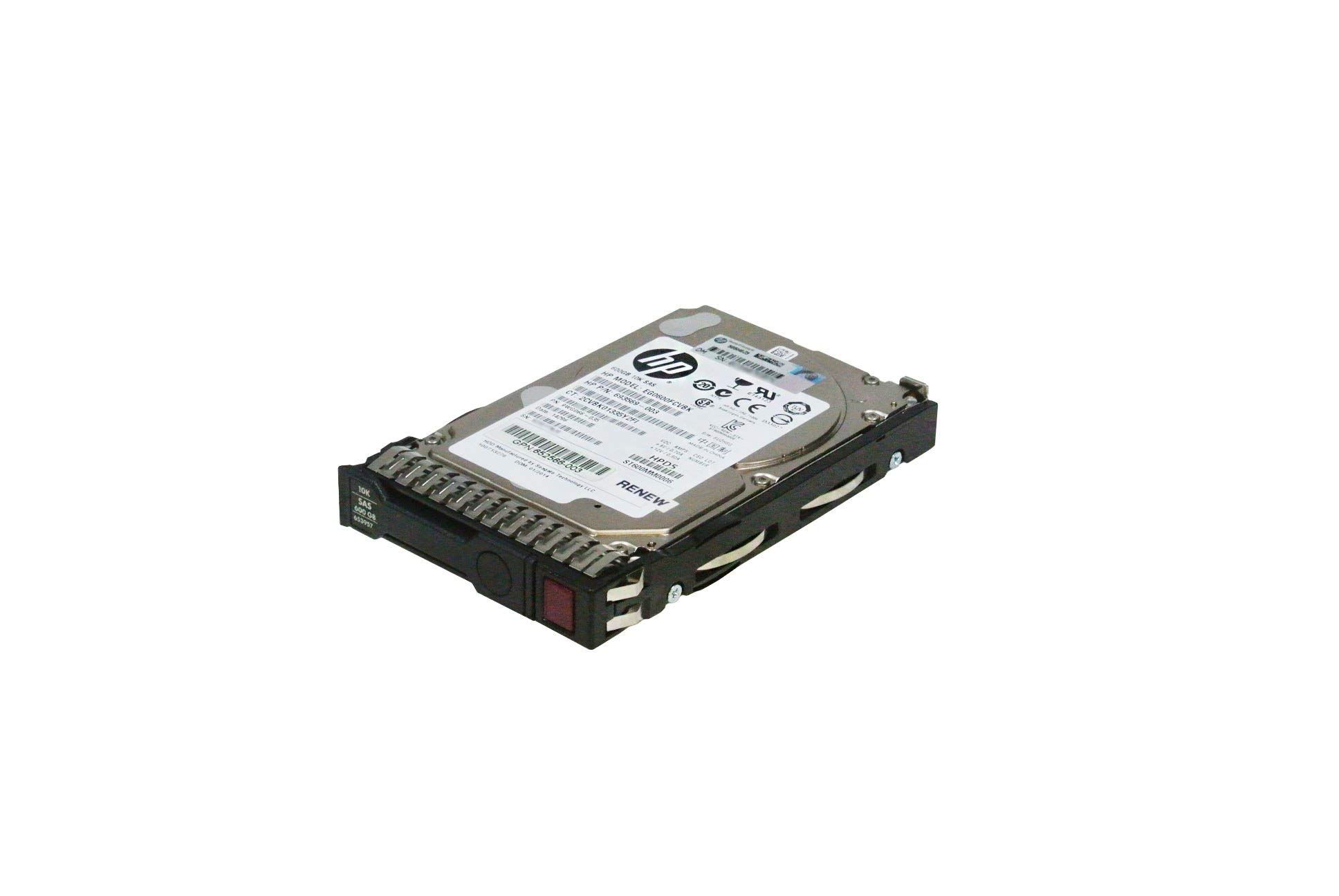 HP 653957-001 600 GB 2.5" SFF HDD - 652583-B21, 713964-001 (Renewed)