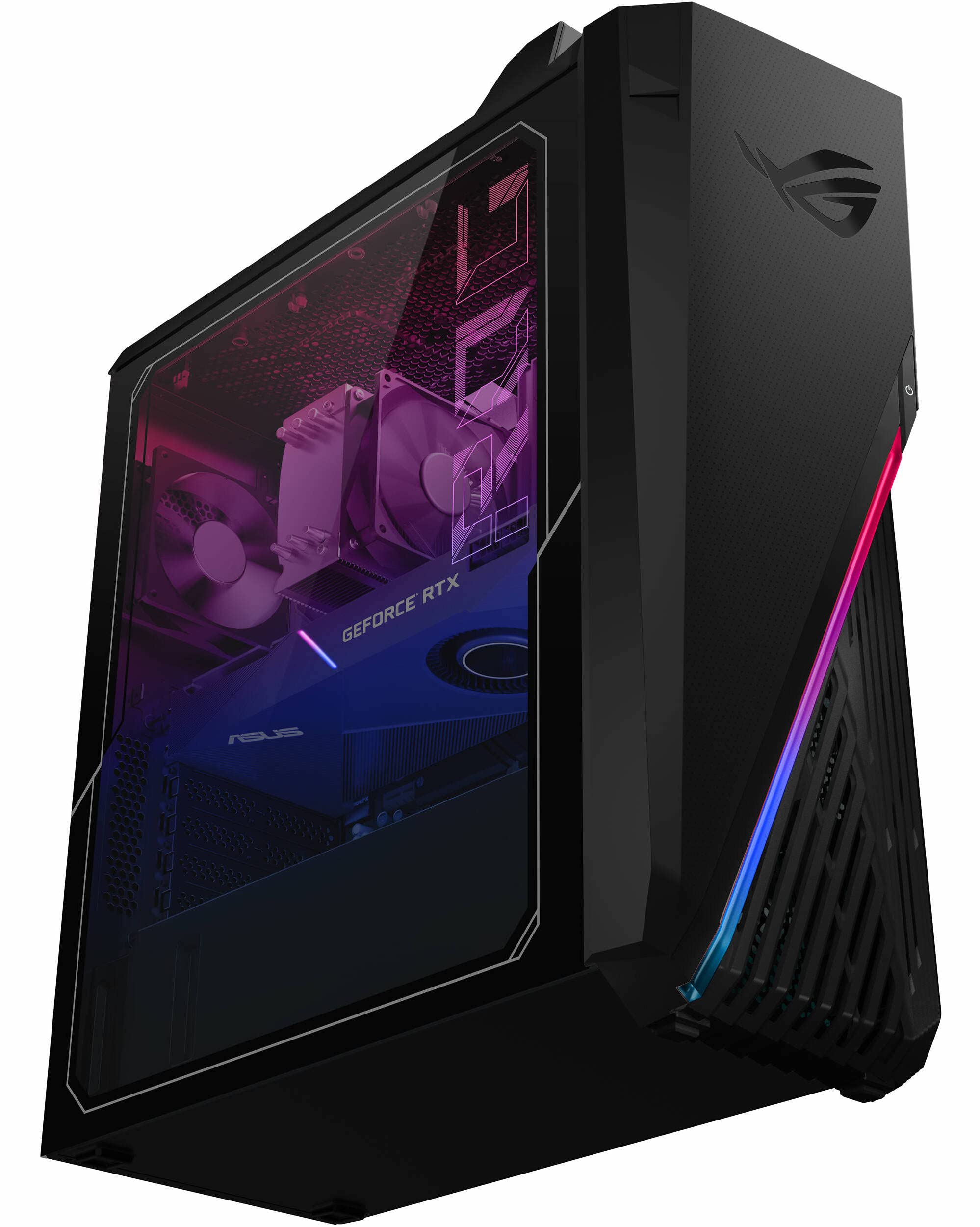 ASUS ROG G15CK-IB772 Gaming & Entertainment Desktop PC (Intel i7-10700 8-Core, 32GB RAM, 6TB HDD (3.5), RTX 2070 Super, WiFi, Bluetooth, HDMI, USB 3.2, Display Port, Win 11 Pro) (Renewed)