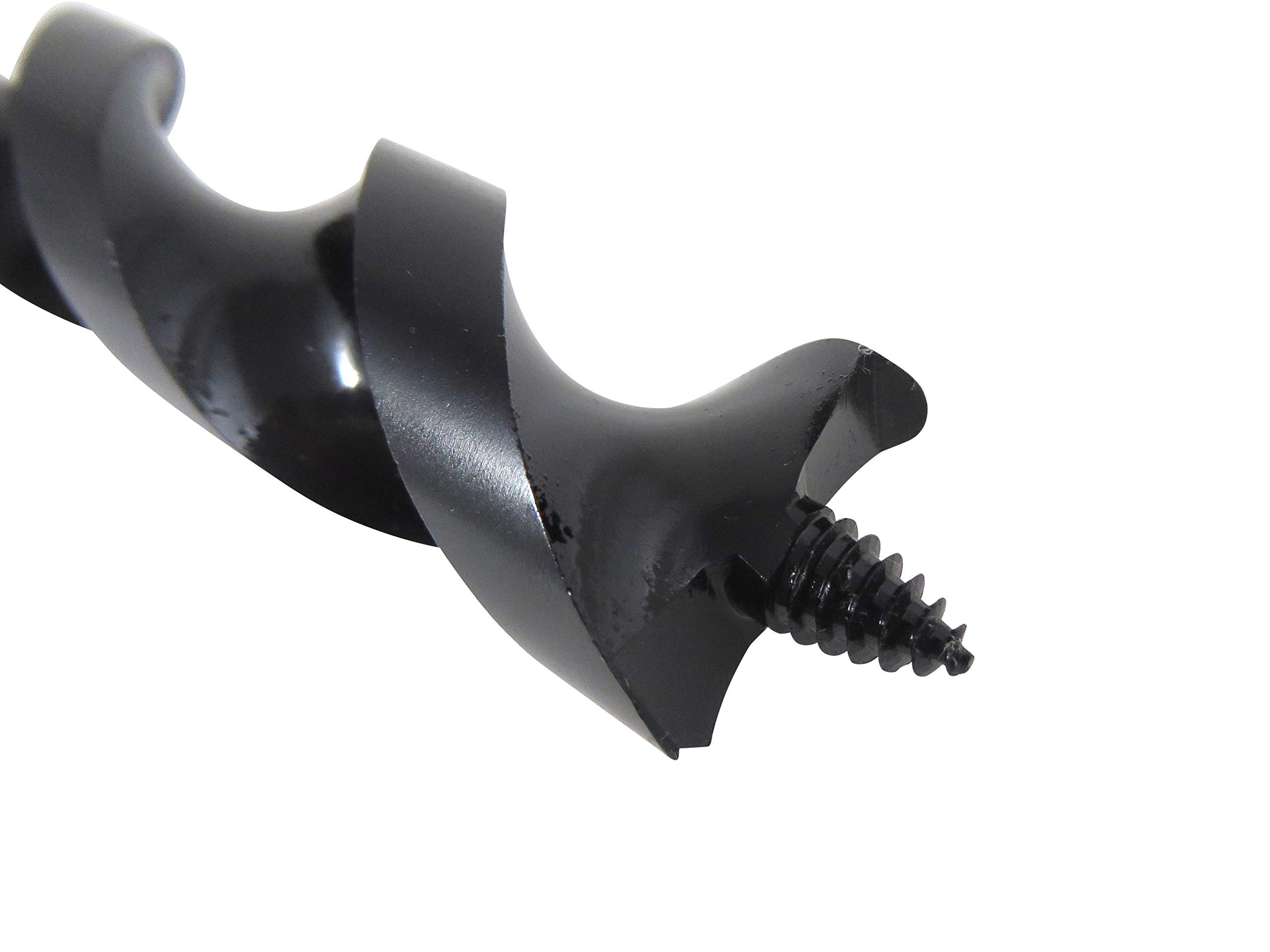 Wood Owl 07826 3/4 Inch x 24 Inches Long Ultra Smooth Double Cut Auger Hand Brace Boring Bit PTEE Coated