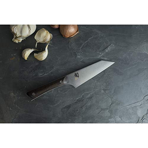 Shun Cutlery Kanso Asian Multi-Prep Knife 5β, Authentic, Handcrafted Japanese Boning Knife, Trimming Knife, and Utility Knife - Easily Maneuvers Around Bone and Slices Tough Cartilage