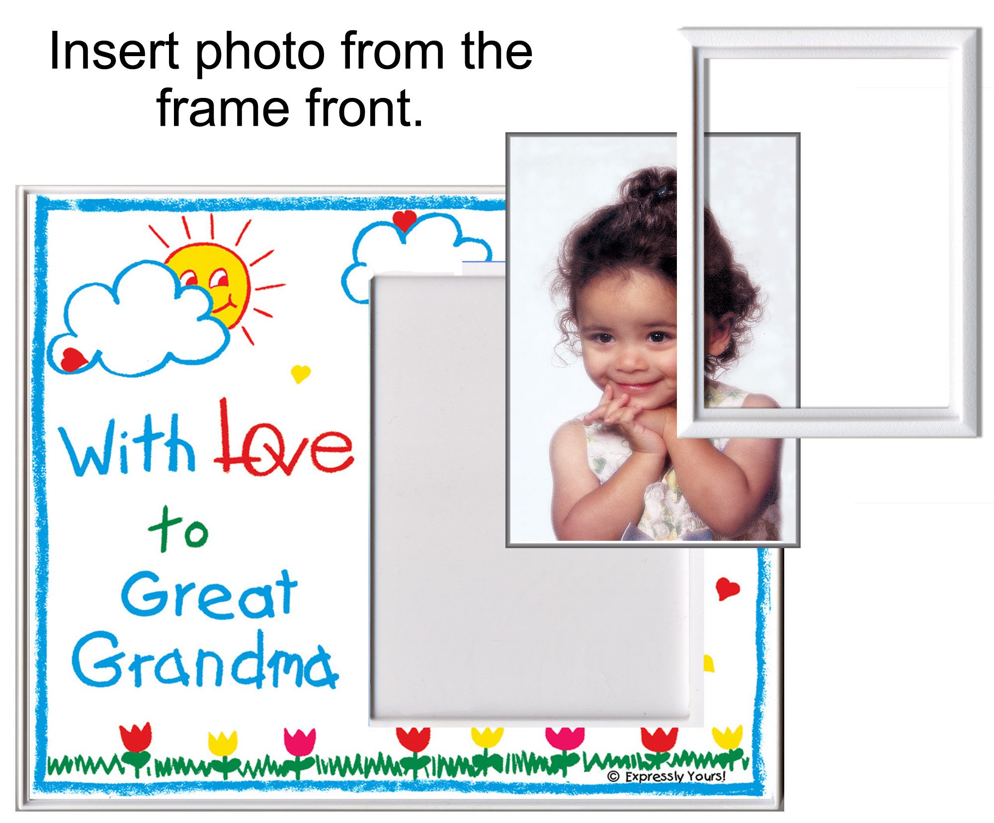 Expressly Yours! Photo Expressions With Love to Grandma & Grandpa! (flowers)