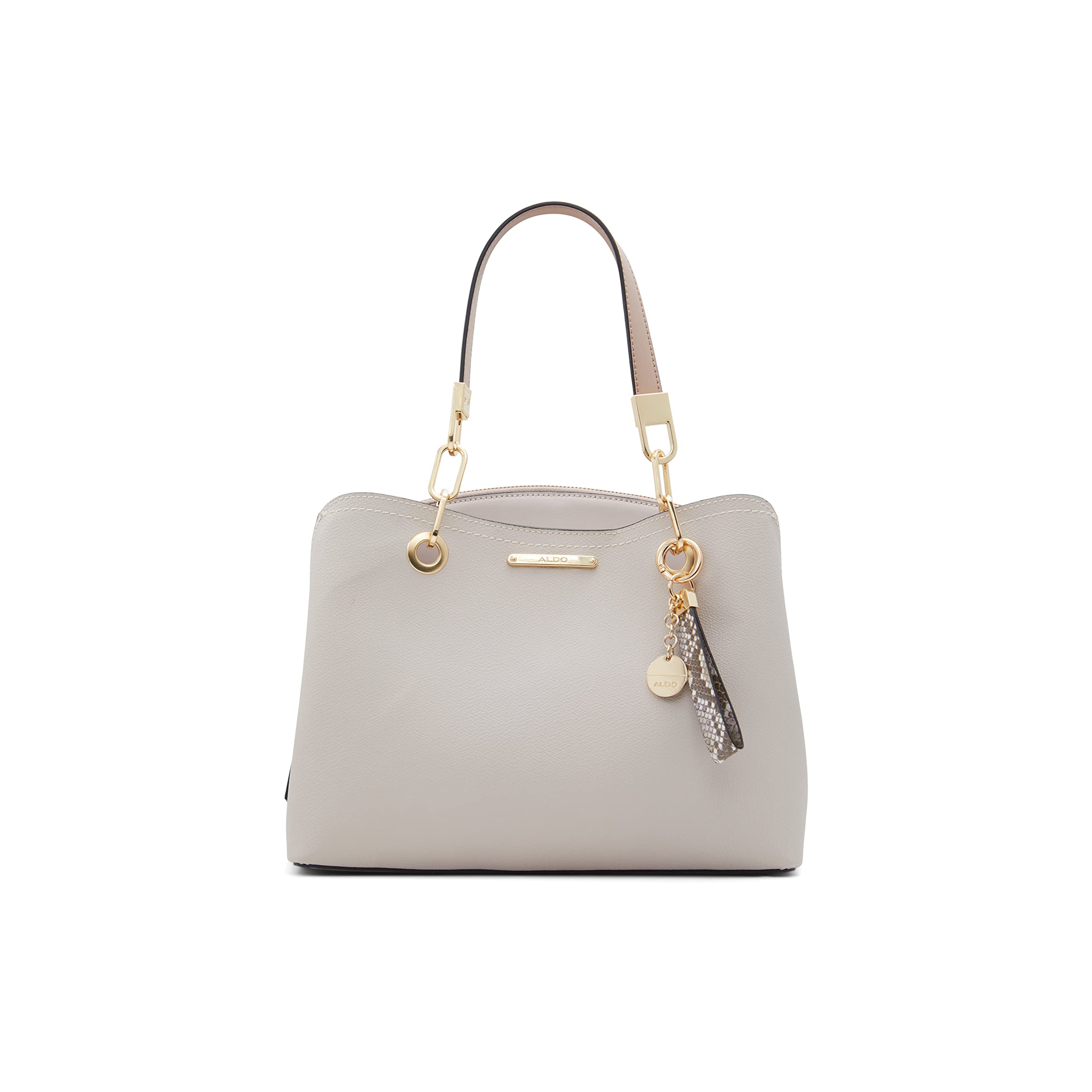 ALDO Women's Haysom Satchel Bag, Medium Brown