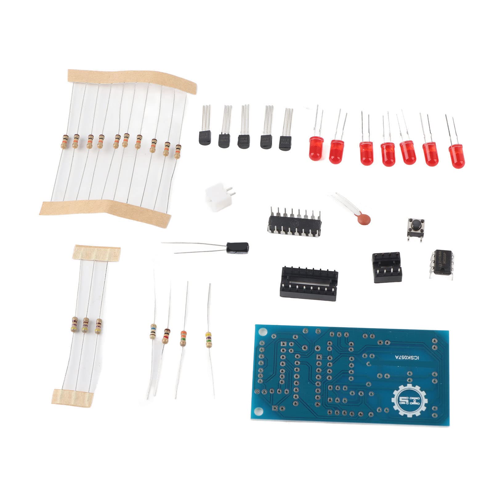 Electronic Dice Kit 4.5~5V DIY LED Dice Kit for Fun Electronic Production Set