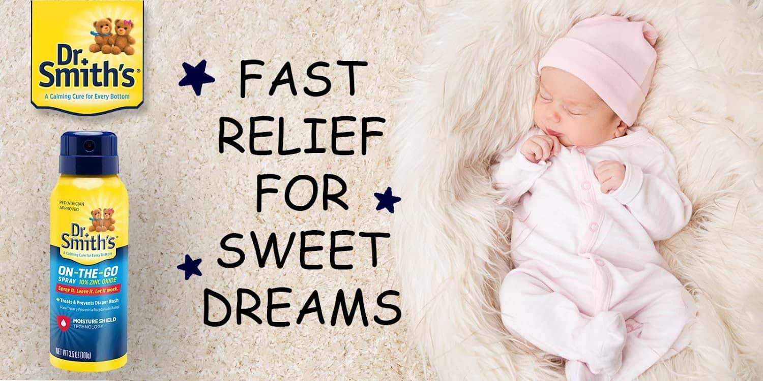 Dr. Smith's Quick Relief Diaper Rash Ointment, 2 Ounce - Pack of 2